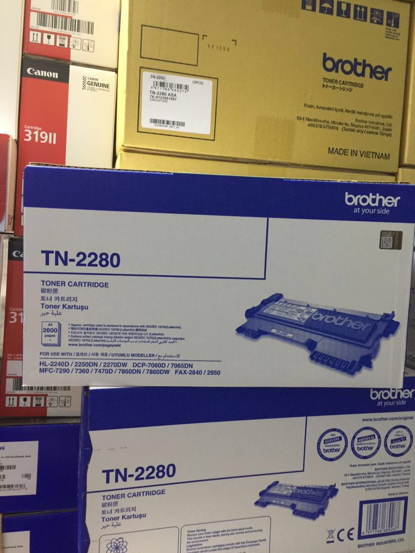 Brother TN-2280 TN2280 Printer Toner Cartridge Genuine, Computers ...