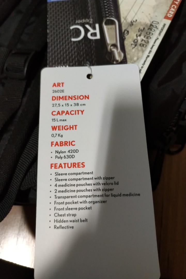 Eiger medic fast response bag, Men's Fashion, Bags, Backpacks on Carousell