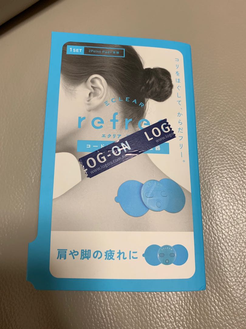 全新Elecom Refree 低周波按摩器 (雙點凝膠貼單機套裝), 健康及營養食用品, 按摩紓緩用品 - Carousell