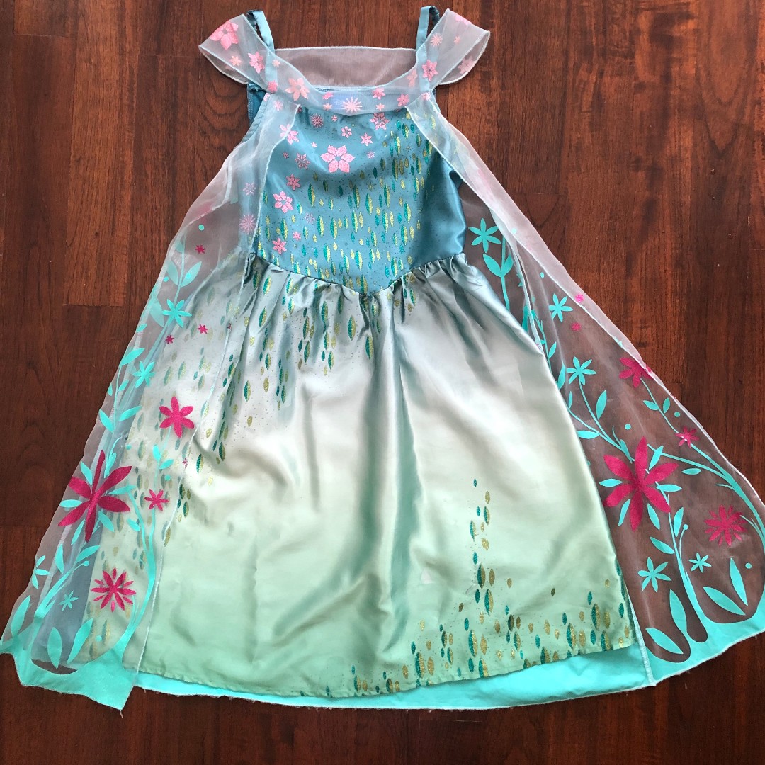 Elsa Frozen Fever Dress, Babies & Kids, Babies & Kids Fashion on Carousell