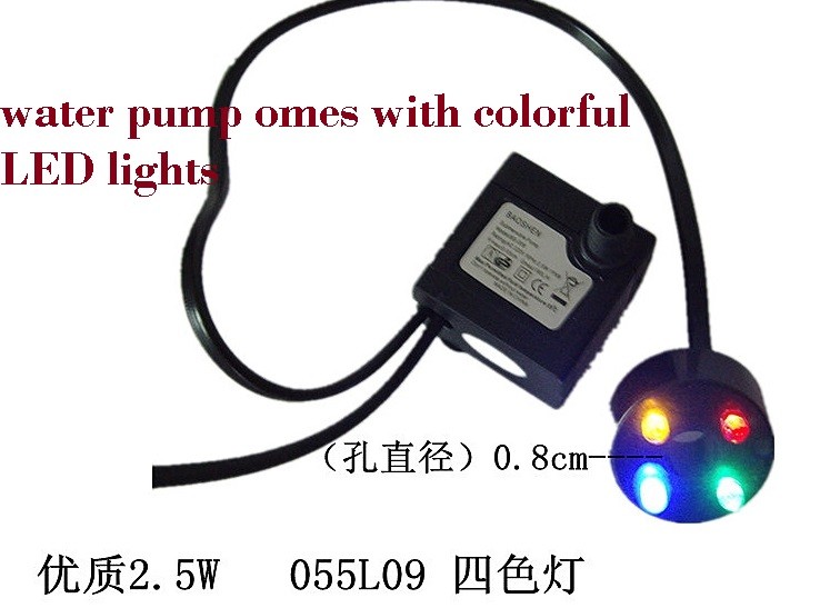 Fountain water pump motor with Led lights, TV & Home Appliances ...