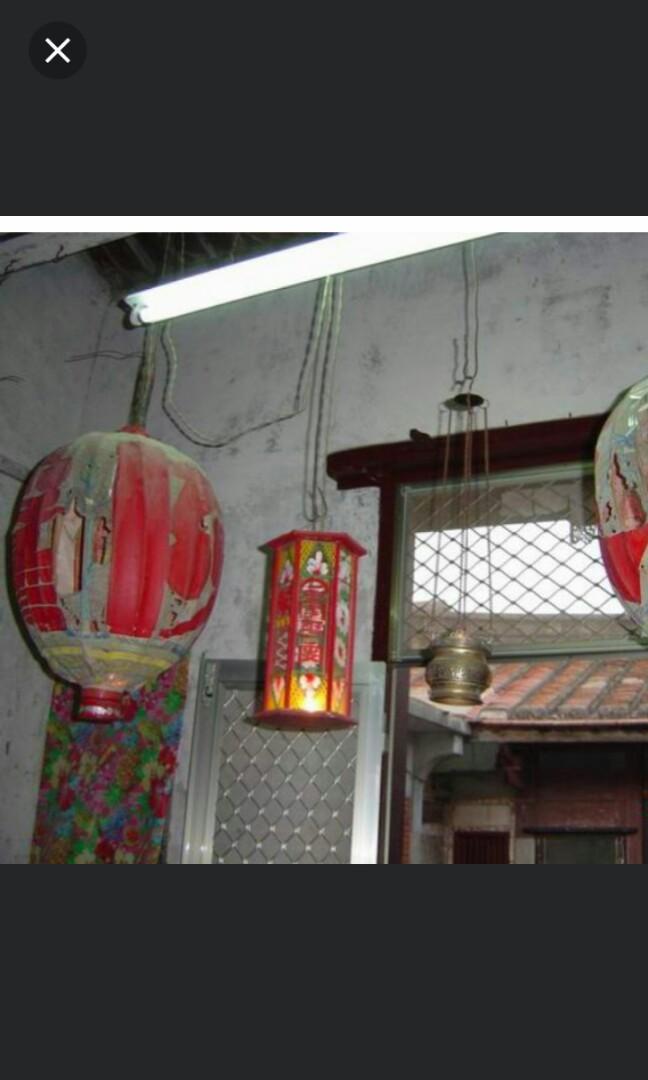 Hokkien peranakan jade emperor door lamp lantern, Everything Else on ...
