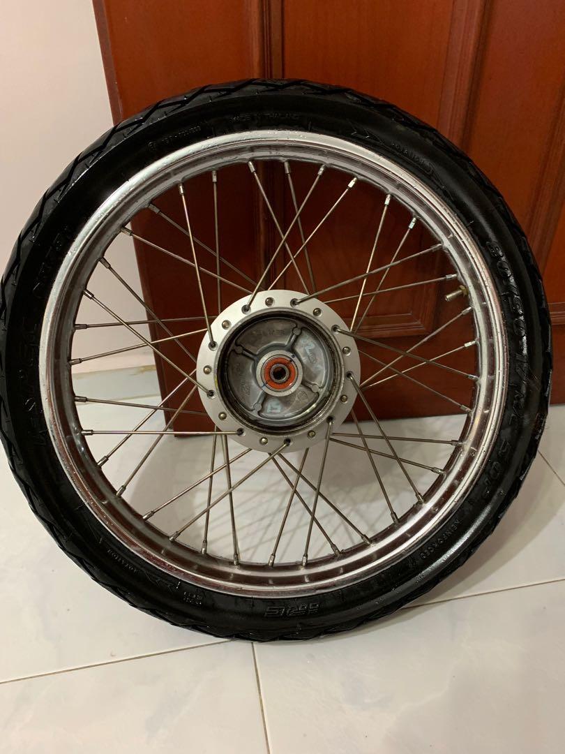 Honda wave 125i stock rim, Motorcycles, Motorcycle Accessories on Carousell