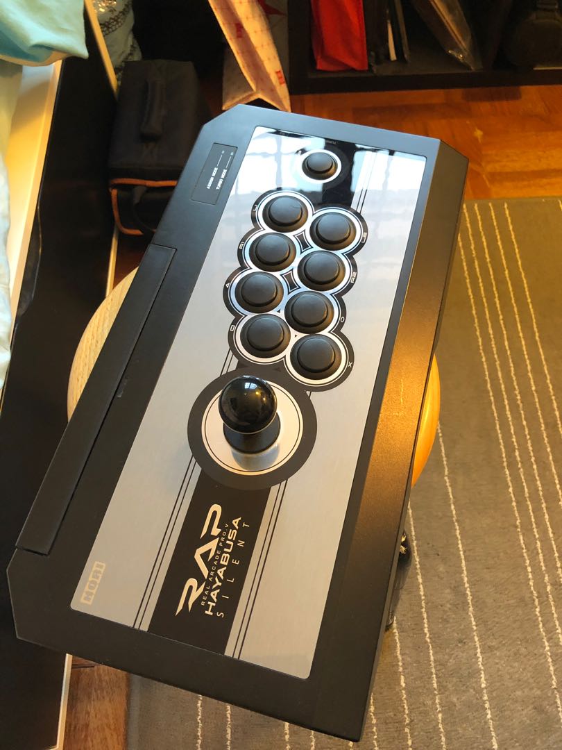 HORI Real Arcade Pro V Hayabusa Silent arcade stick, Video Gaming ...