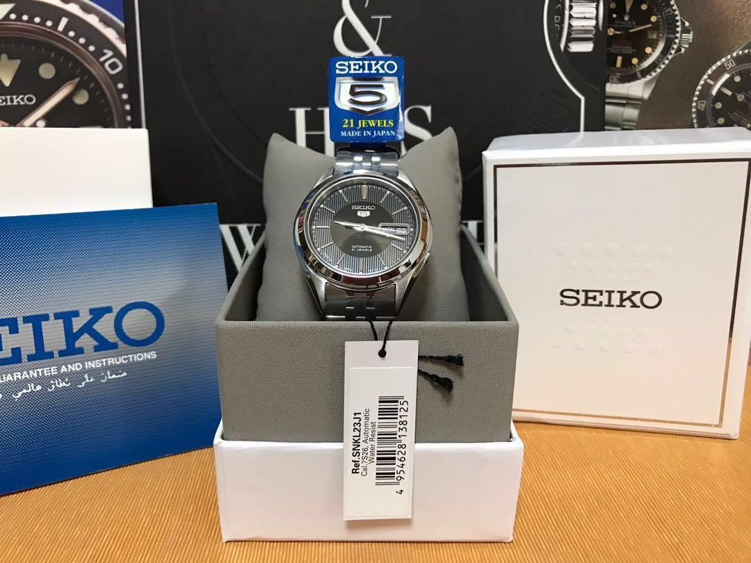 *LAST PIECE* SEIKO 5 SNKL23J (MADE IN JAPAN MODEL) SNKL23J1 SNKL23 SNKL ...