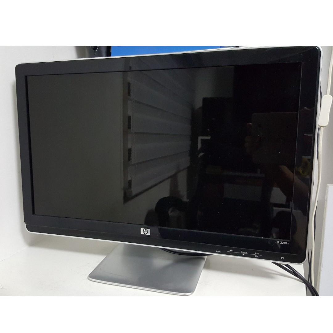 (RUSH) LCD Monitor - HP 2210m 21.5 inches, Computers & Tech, Parts ...