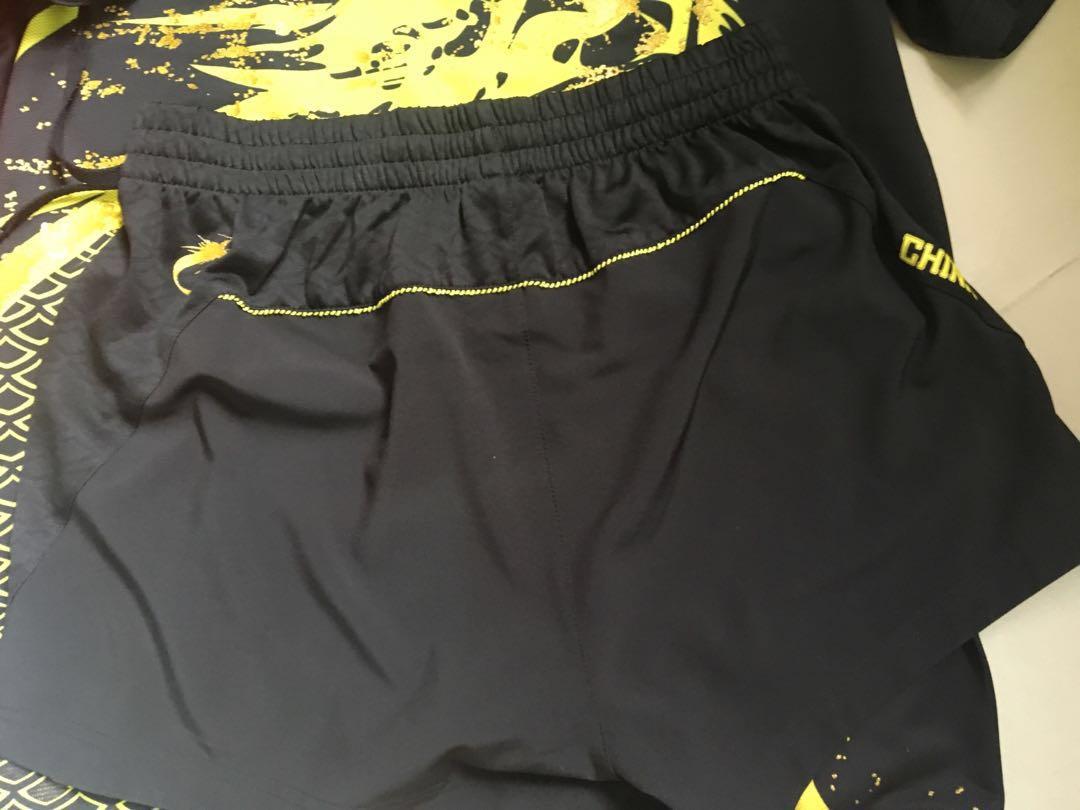 Lining Dragon Limited Edition Clothes and Pants Sports Badminton , Men ...