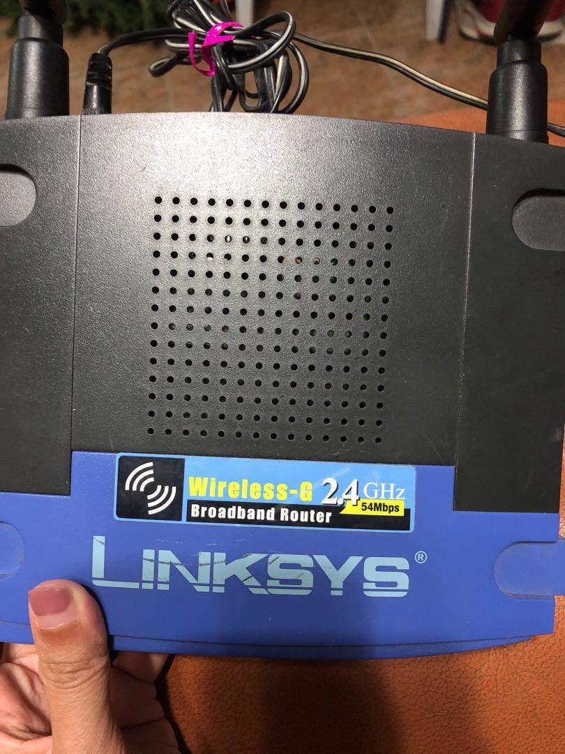Linksys Wireless Broadband Router 2.4 GHz, Computers & Tech, Parts ...