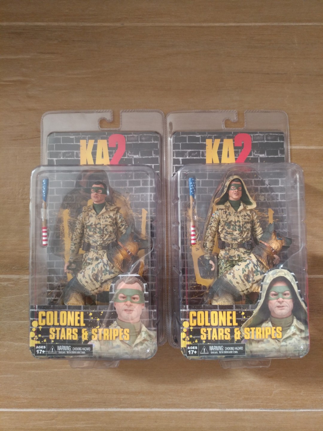 Neca Kick Ass 2 Colonel Stars And Stripes Jim Carrey 興趣及遊戲 收藏品及紀念品