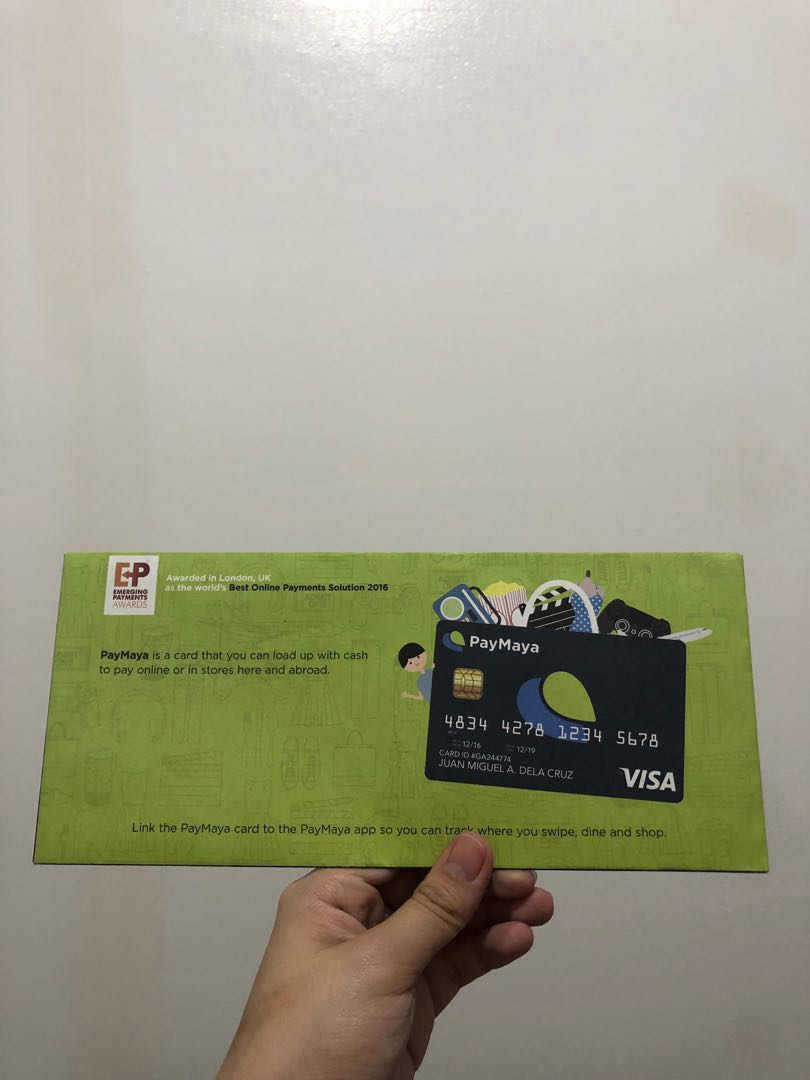 NEW Paymaya Card, Tickets & Vouchers, Store Credits on Carousell
