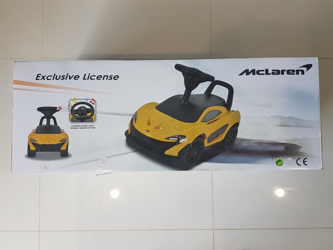 New, Toddler McLaren Ride-On Car (Red Colour), Babies & Kids, Infant ...