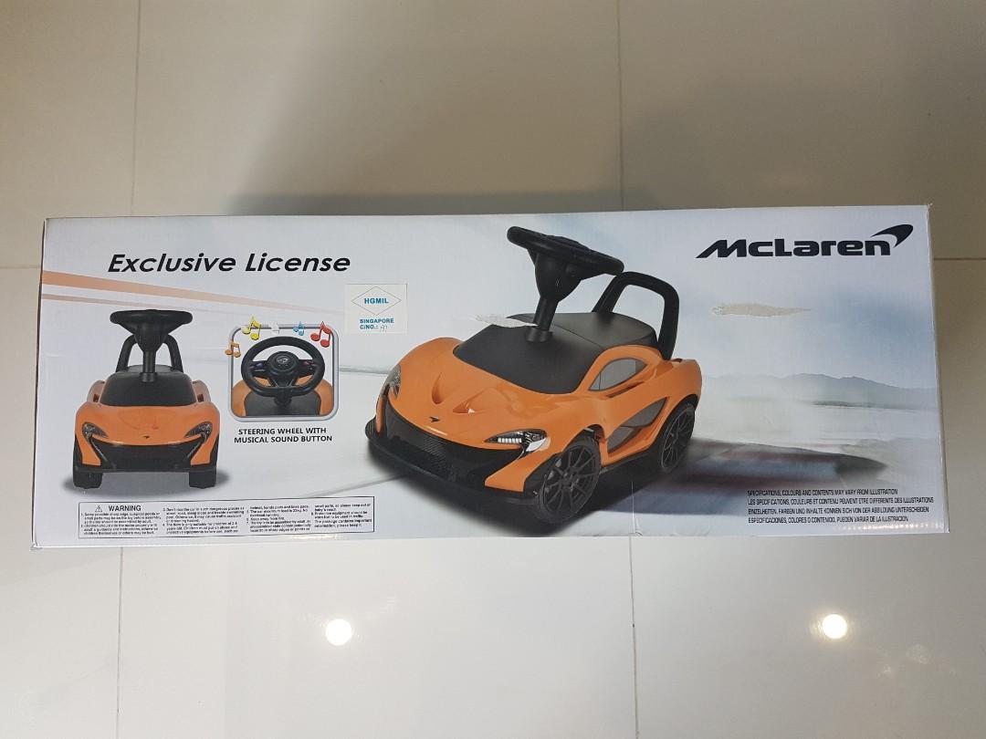 New, Toddler McLaren Ride-On Car (Red Colour), Babies & Kids, Infant ...