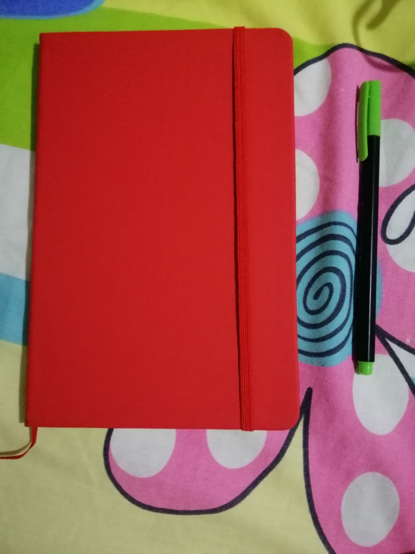 Notebook with garter, Hobbies & Toys, Stationary & Craft, Craft ...