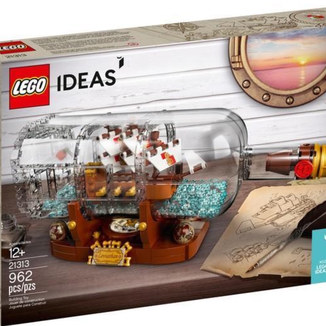 Original Lego Ideas Ship In A Bottle 21313, Hobbies & Toys, Toys ...