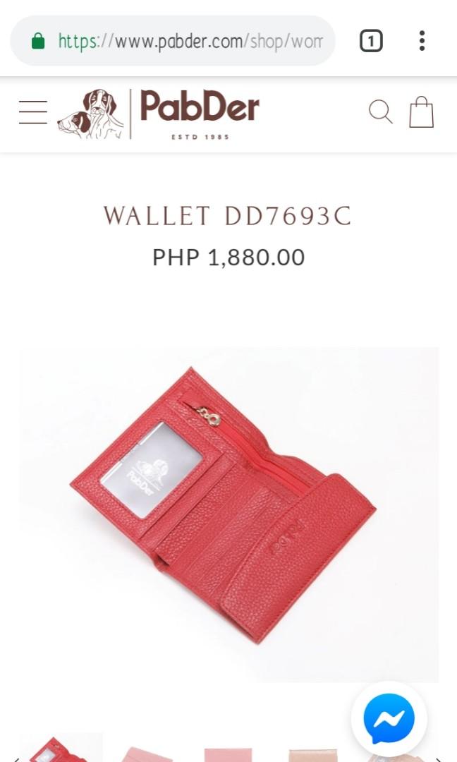 PABDER wallet, Women's Fashion, Bags & Wallets, Wallets & Card holders ...