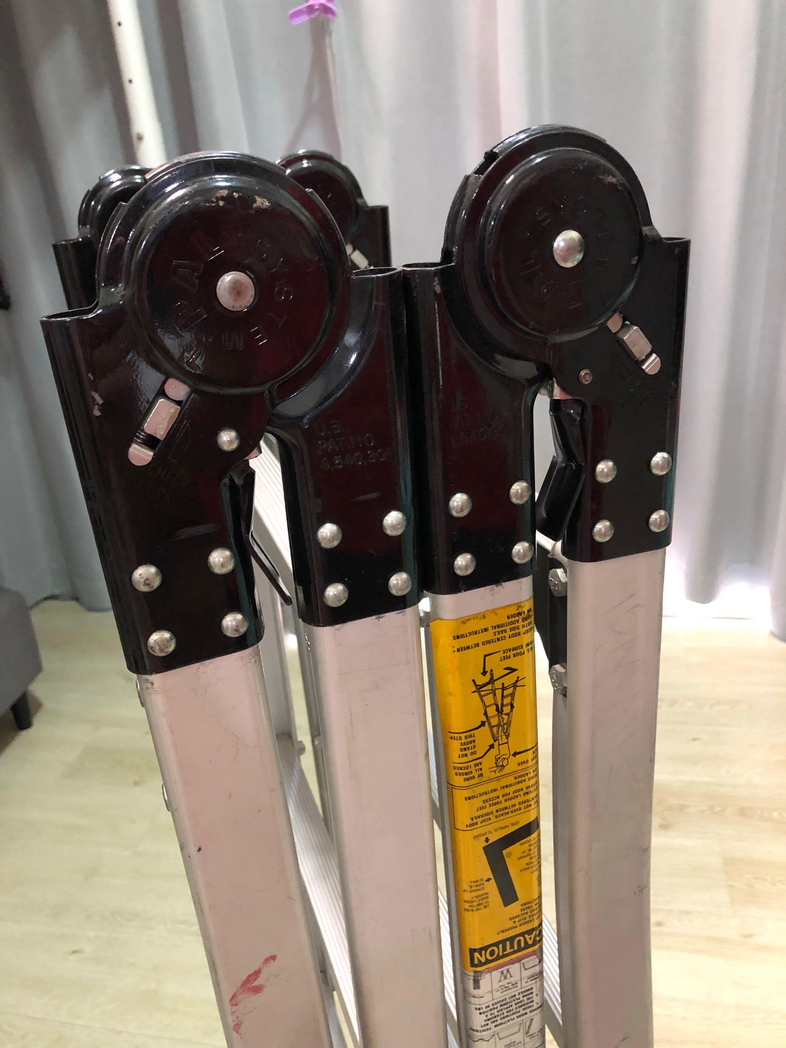 PAL System Adjustable Folding Ladder , Everything Else on Carousell