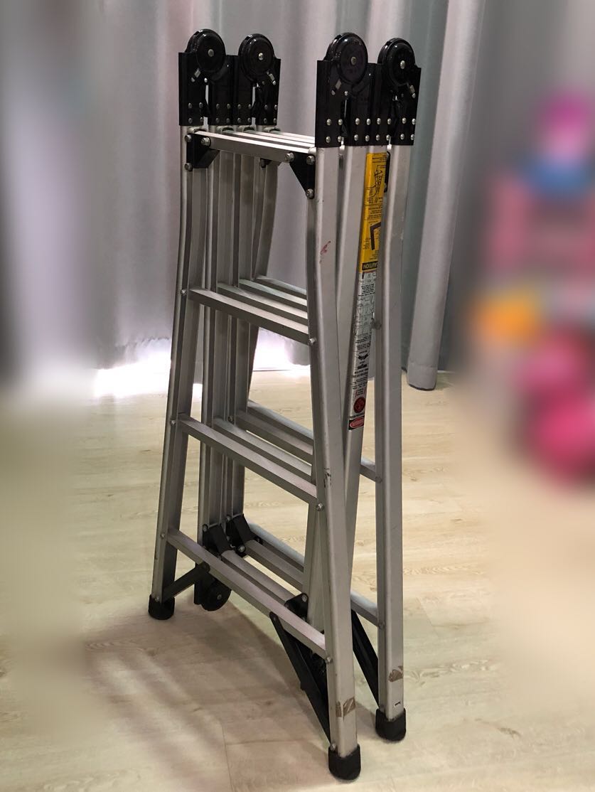 PAL System Adjustable Folding Ladder , Everything Else on Carousell