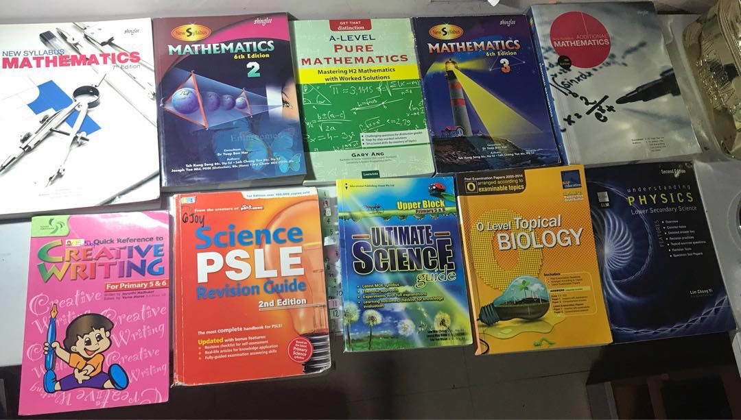 Primary, Secondary, A levels Textbooks and Assessment Books, Hobbies ...