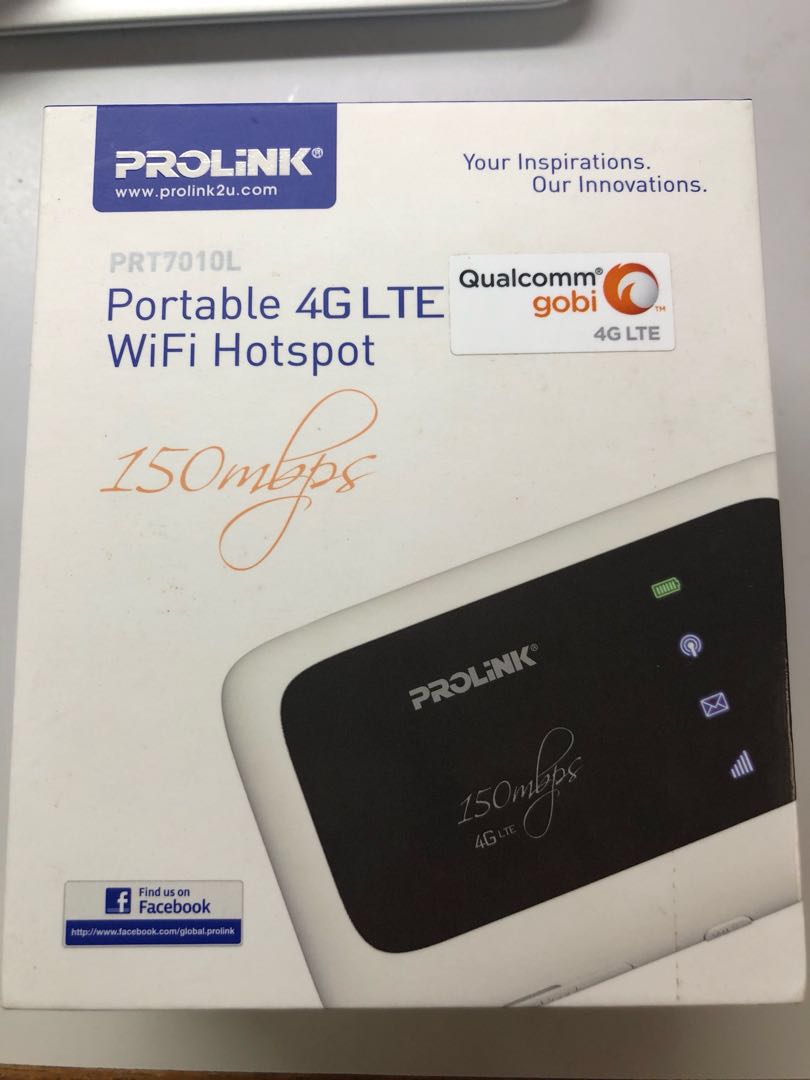 [PROLINK] PRT7010L Portable 4G LTE Wifi Hotspot, Mobile Phones ...