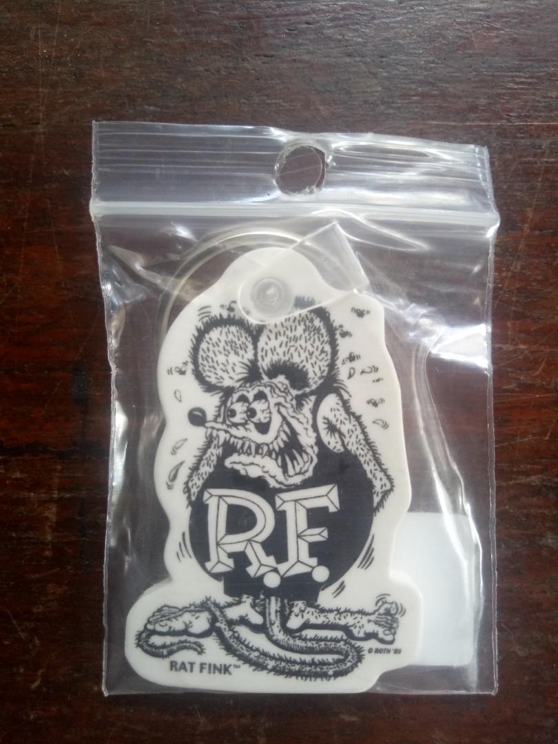 Rat Fink Soft Rubber Key Ring, Car Parts & Accessories on Carousell