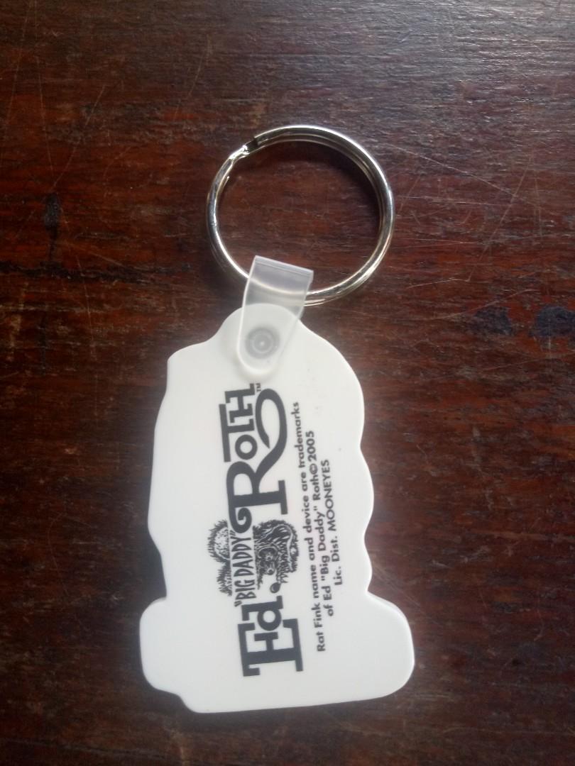 Rat Fink Soft Rubber Key Ring, Car Parts & Accessories on Carousell