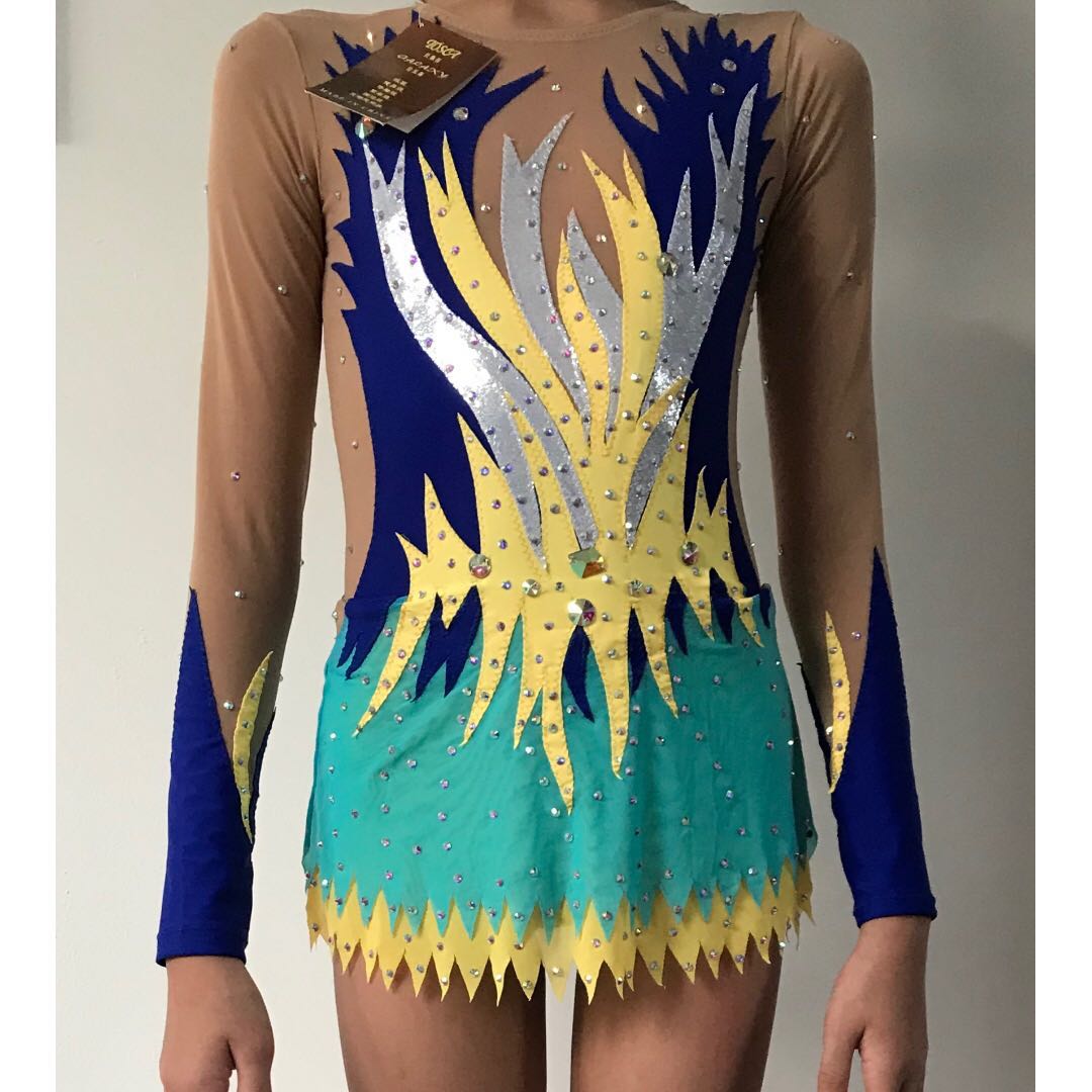 Rhythmic Gymnastics Competition Costume, Sports Equipment, Exercise ...