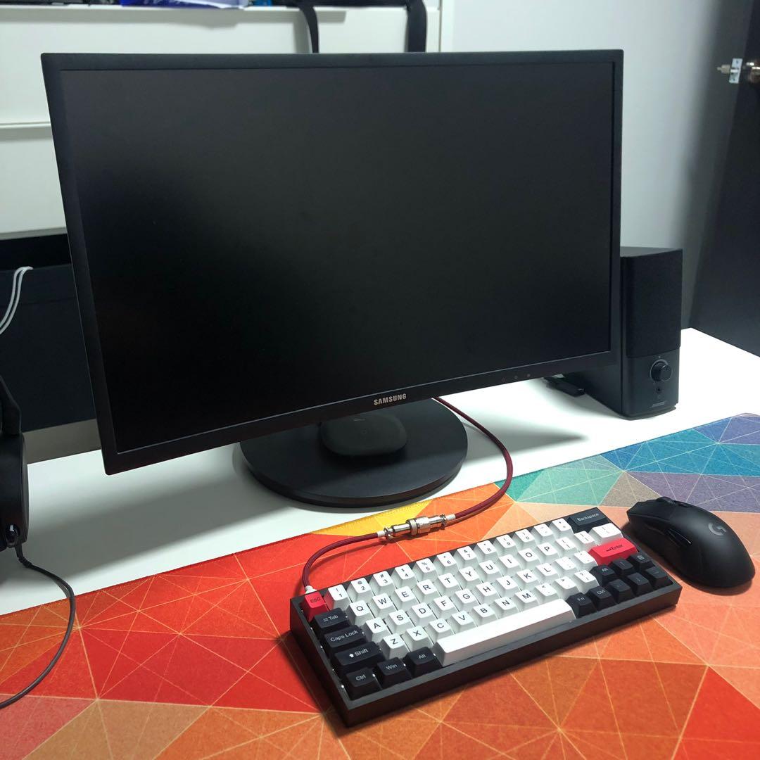 Samsung C24FG70 144hz 1ms Response Curved Gaming Monitor (Price Reduced ...