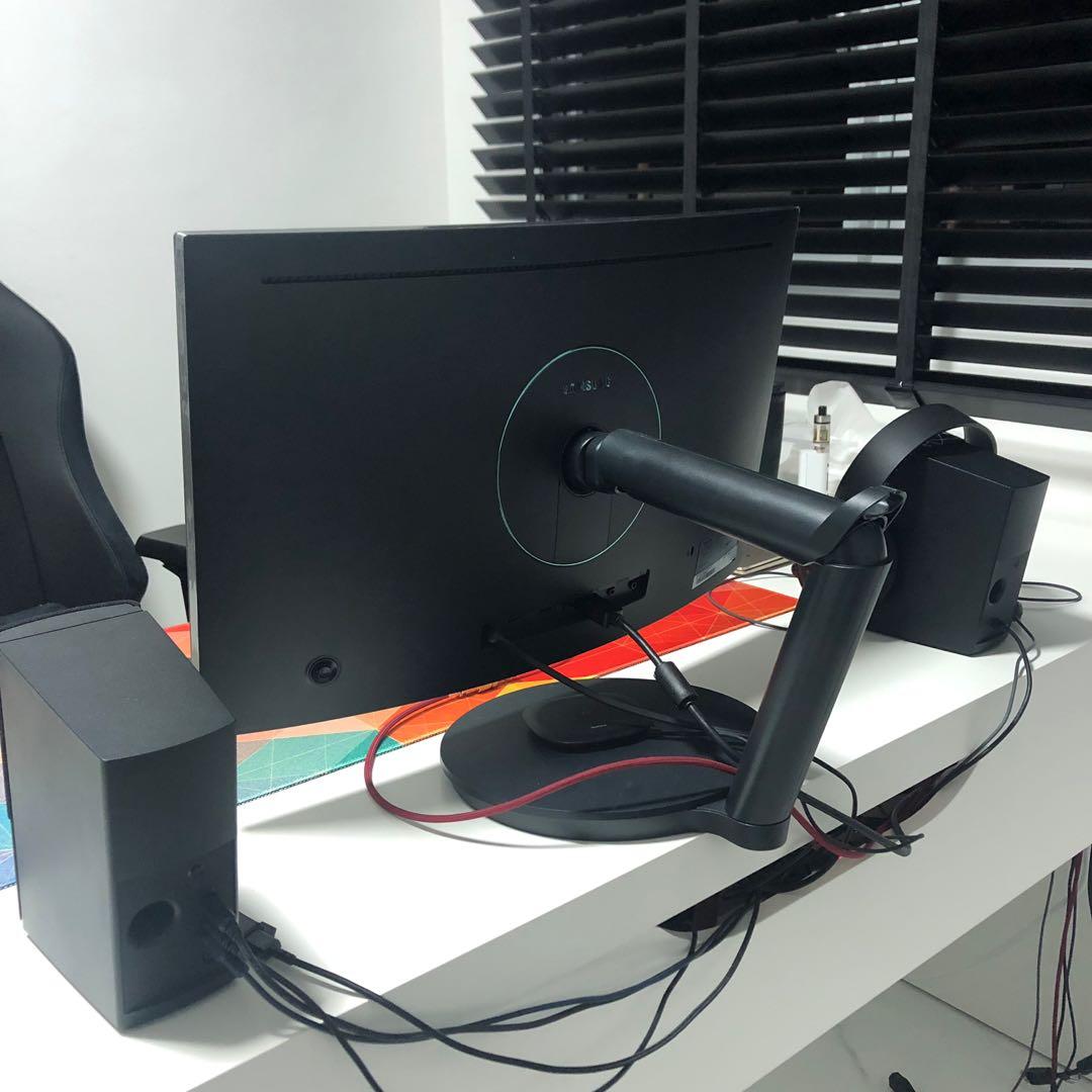 Samsung C24FG70 144hz 1ms Response Curved Gaming Monitor (Price Reduced ...