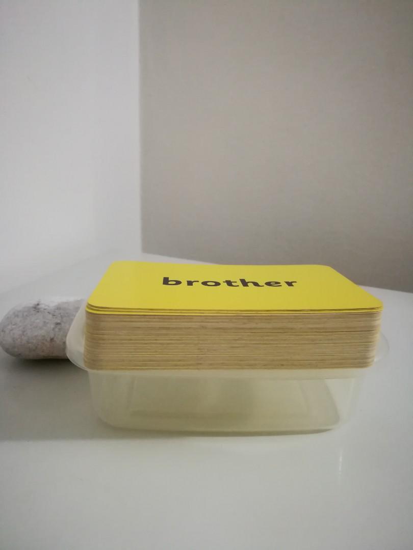 SENTENCE Flash Cards, Hobbies & Toys, Toys & Games on Carousell