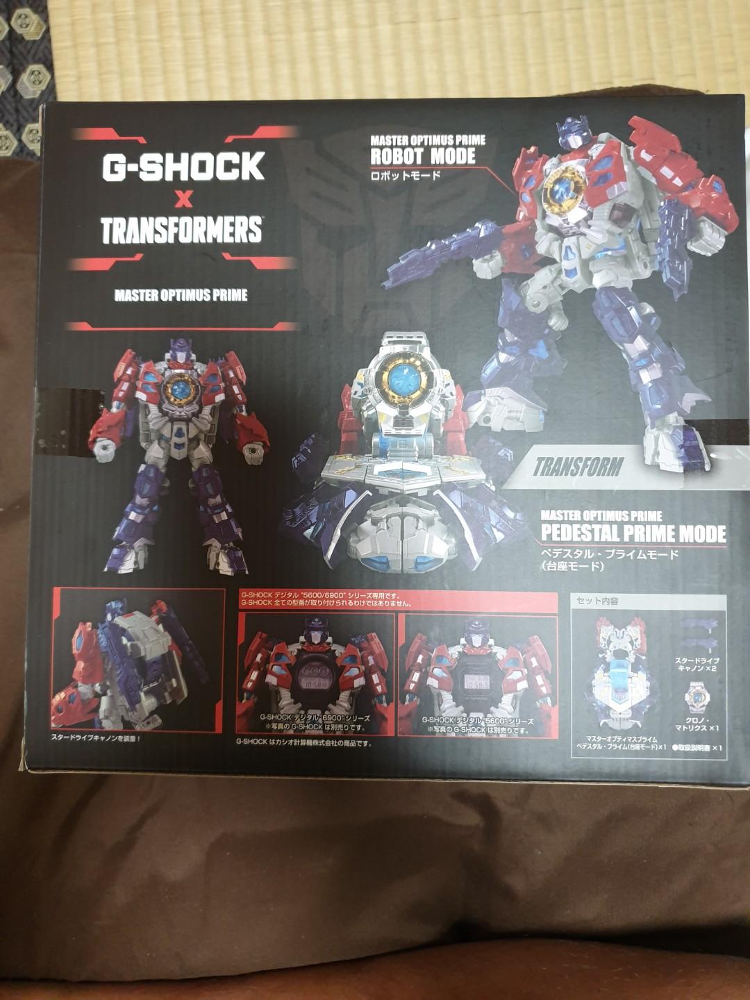 Transformers G-Shock 35th limited edition, Hobbies & Toys, Toys & Games ...