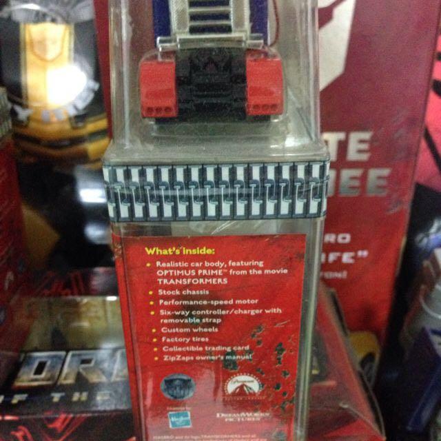 Transformers ZipZaps Micro RC Optimus Prime, Hobbies & Toys, Toys ...