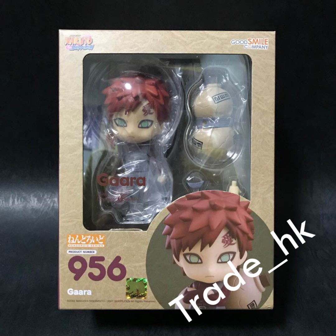 12月新貨！全新未開封 行版 No.956 黏土人 Goodsmile Nendoroid 我愛羅 Gaara 火影忍者疾風傳 Naruto ...
