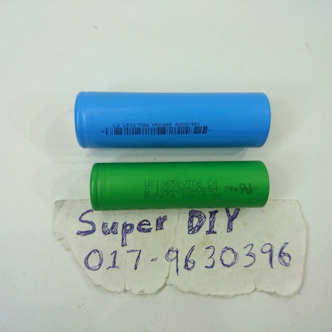 18650 Battery Converter To 20700 21700 Case Holder Bracket Adapter ...