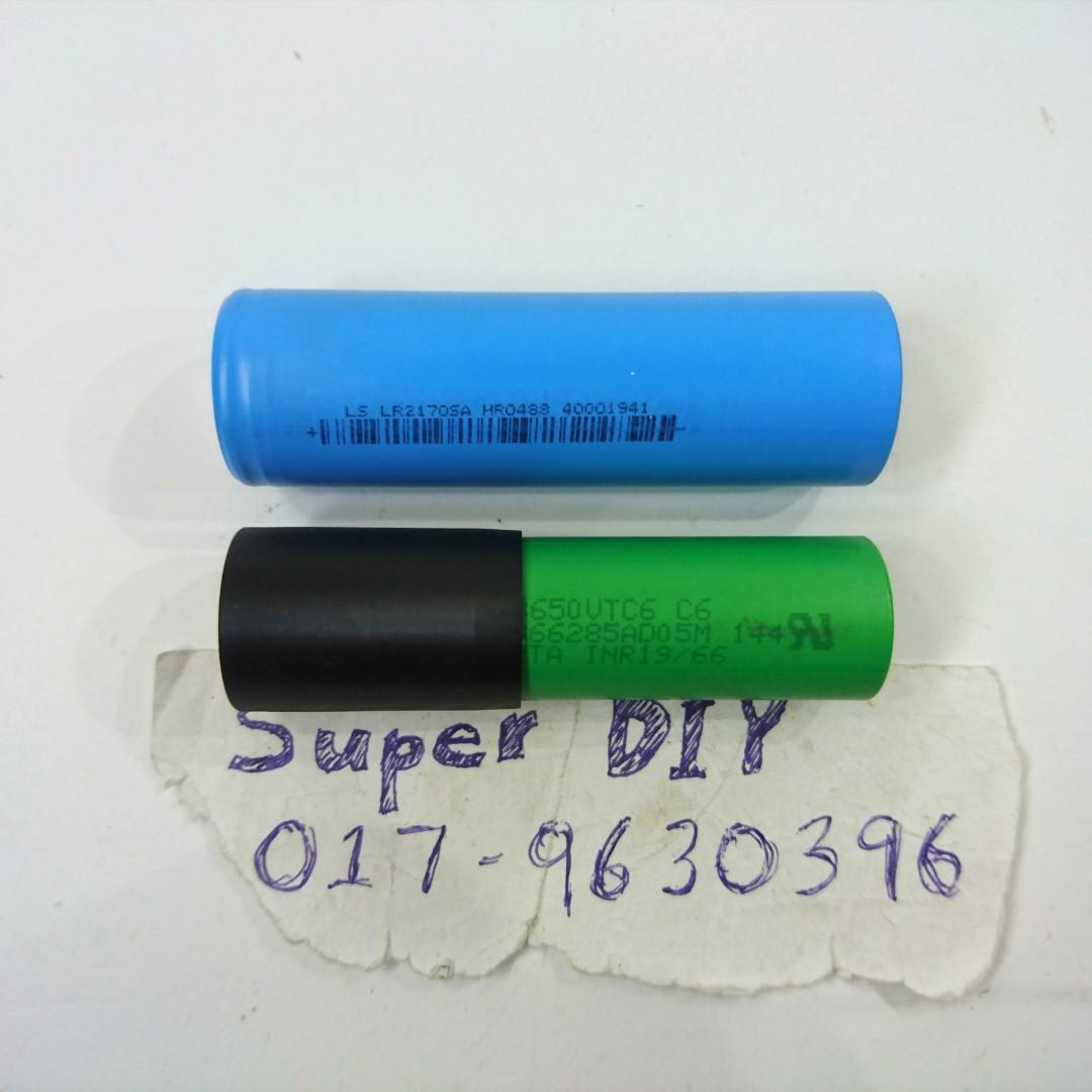 18650 Battery Converter To 20700 21700 Case Holder Bracket Adapter ...