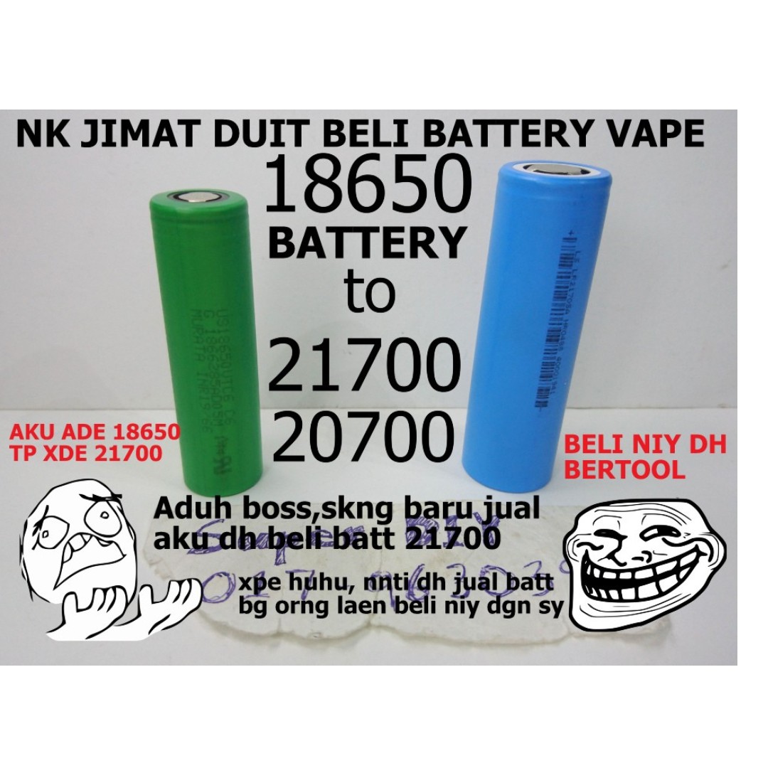 18650 Battery Converter To 20700 21700 Case Holder Bracket Adapter ...