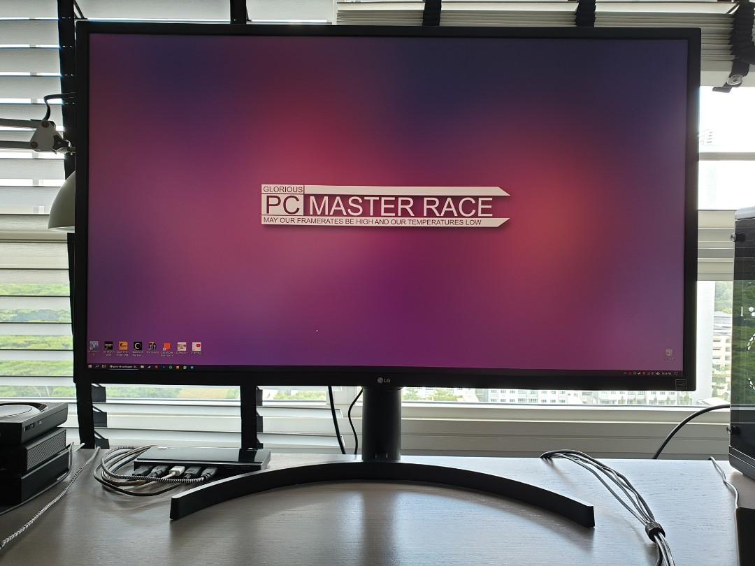 (SOLD) 1 day old LG 32UK550 32" 4K monitor, Computers & Tech, Parts ...