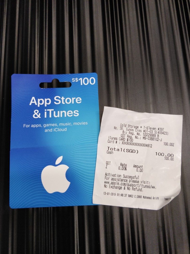 App Store and ITunes Gift Card, Tickets & Vouchers, Vouchers on Carousell