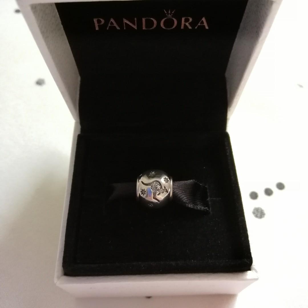 Authentic Pandora Charm - Kangaroo & Southern Cross, Women's Fashion ...