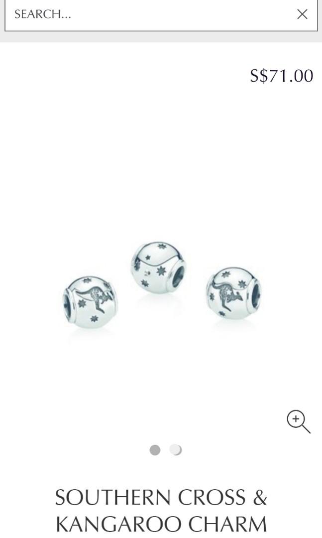 Authentic Pandora Charm - Kangaroo & Southern Cross, Women's Fashion ...