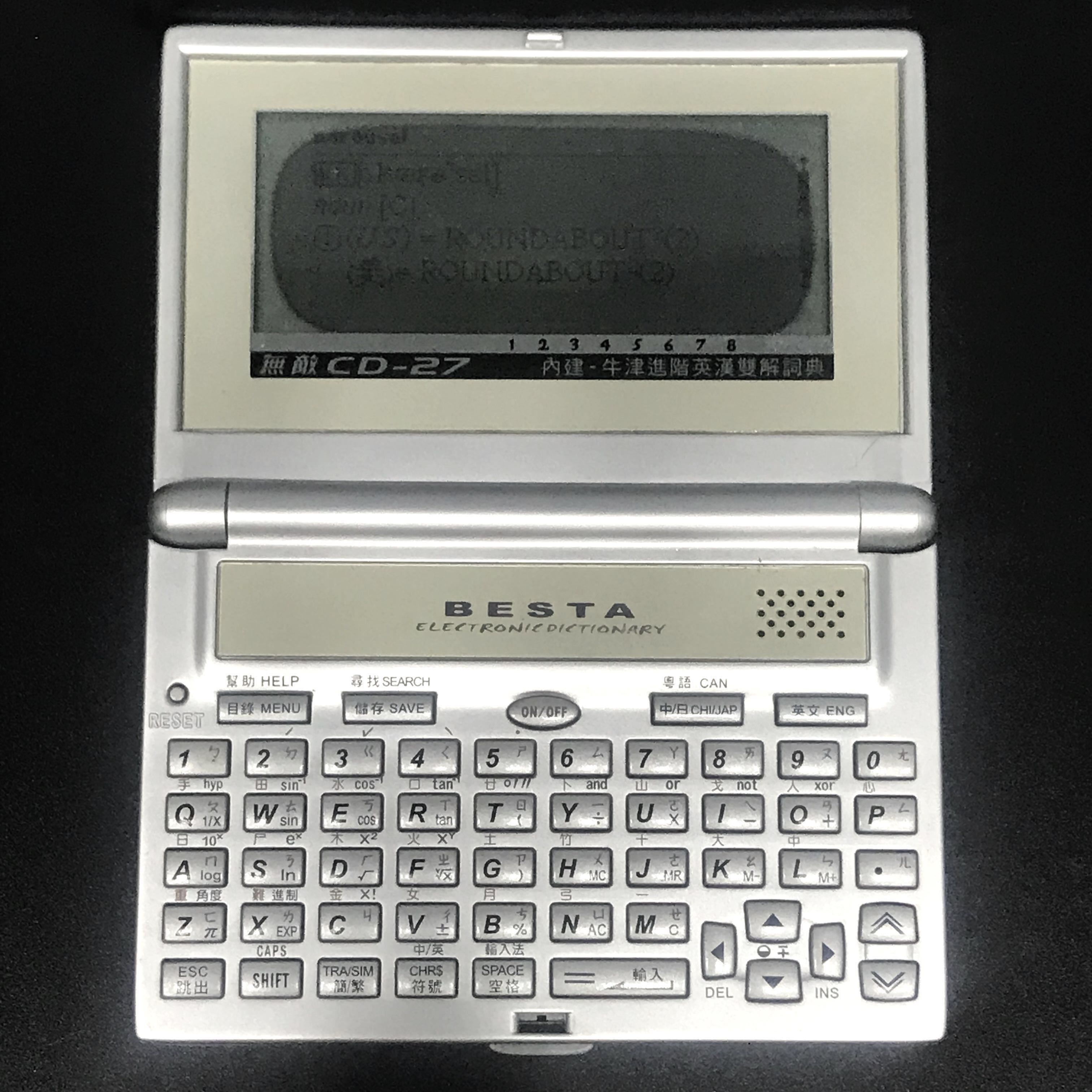 BESTA Electronic English-Chinese Dictionary, Health & Nutrition, Health ...