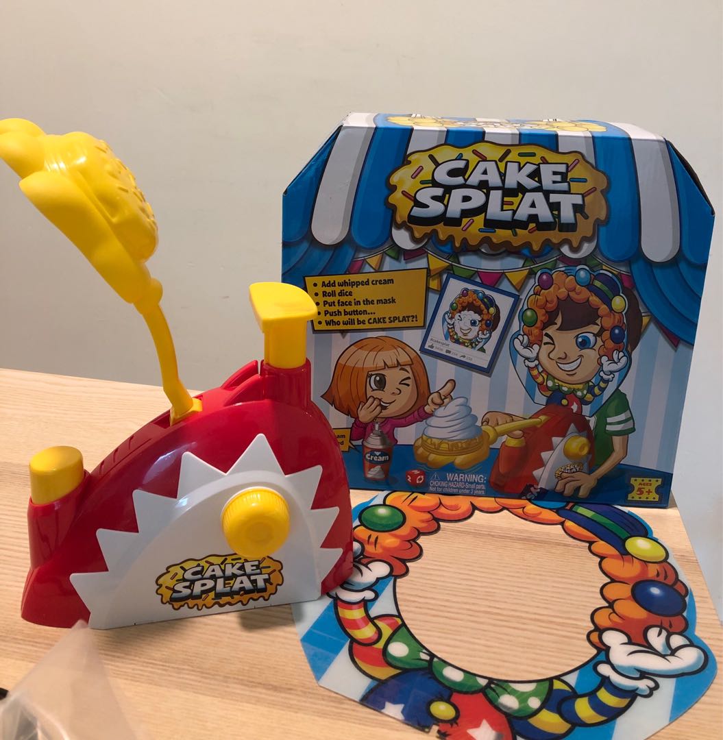 Cake Splat Game 大伙兒遊戲, 興趣及遊戲, 玩具 & 遊戲類 - Carousell