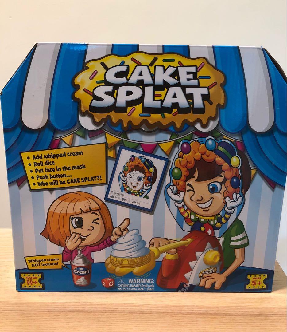 Cake Splat Game 大伙兒遊戲, 興趣及遊戲, 玩具 & 遊戲類 - Carousell