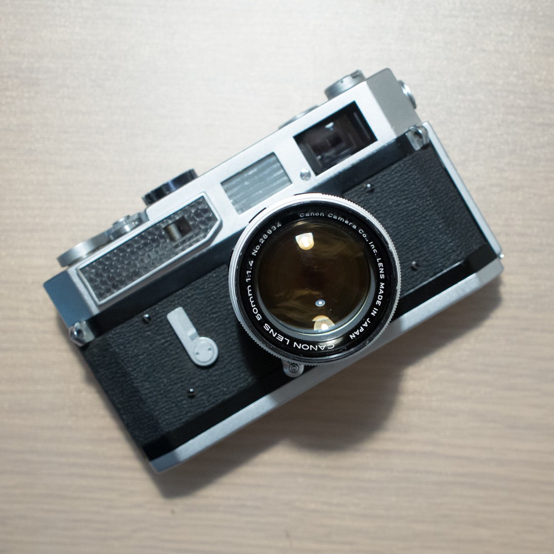 Canon 7 50mm F1.4 LTM Lens Rangefinder Film Camera, Photography, Lens ...