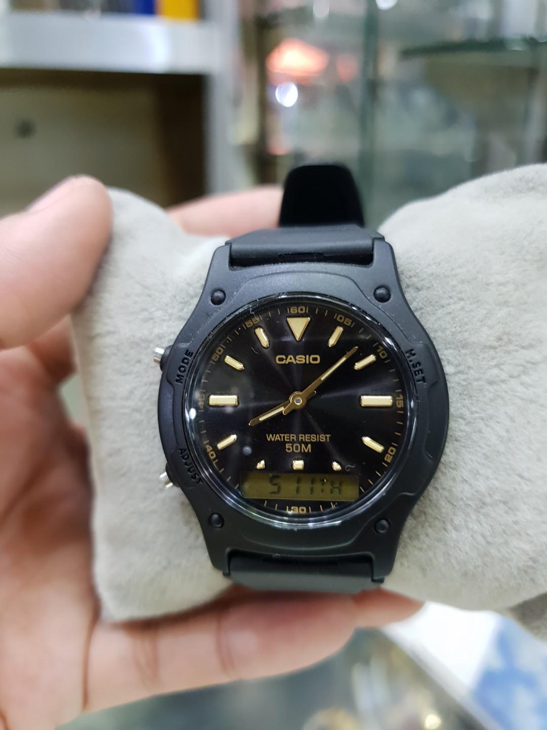 Casio Watch Dual time, Men's Fashion, Watches & Accessories, Watches on ...