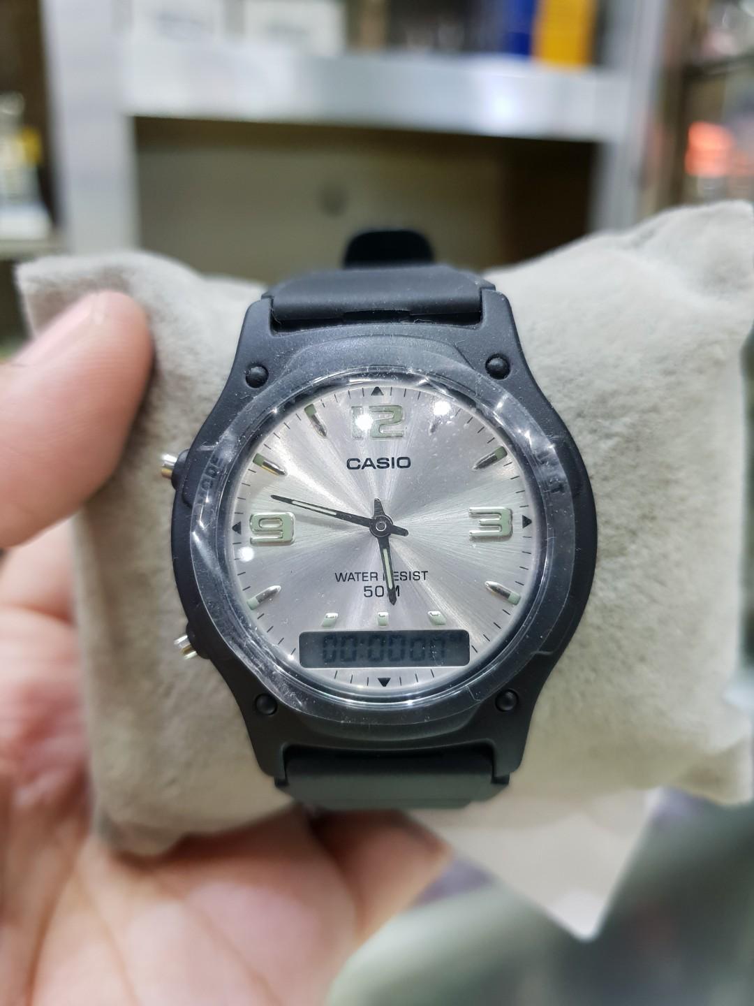 Casio Watch Dual time, Men's Fashion, Watches & Accessories, Watches on ...