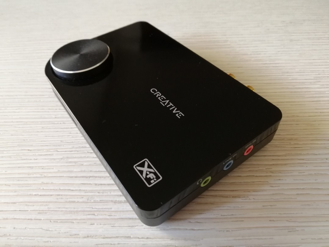 Creative Sound Blaster X-Fi Surround 5.1 external soundcard, Audio ...