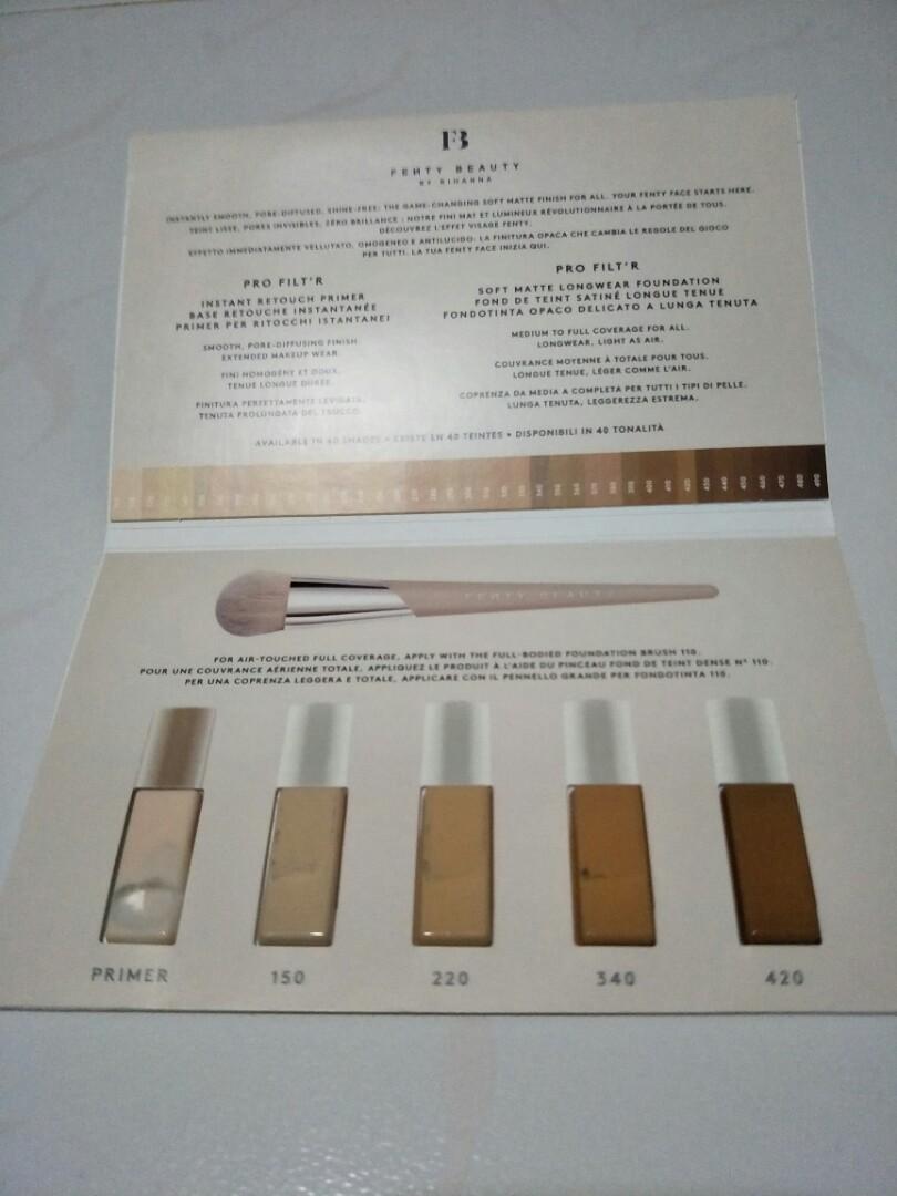 Fenty Beauty sample foundation, Beauty & Personal Care, Face, Makeup on ...