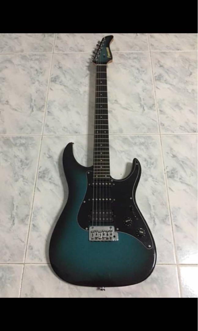 Fernandes revolver electric guitar, Hobbies & Toys, Music & Media ...