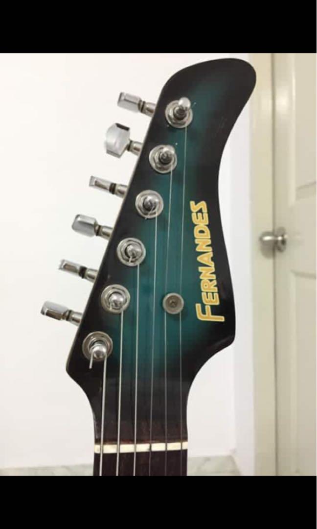 Fernandes revolver electric guitar, Hobbies & Toys, Music & Media ...