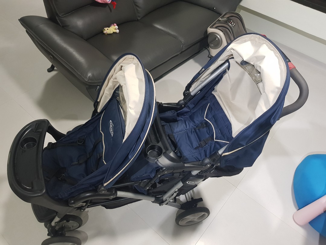 Graco Stadium Duo Stroller/pram, Babies & Kids, Going Out, Strollers on ...